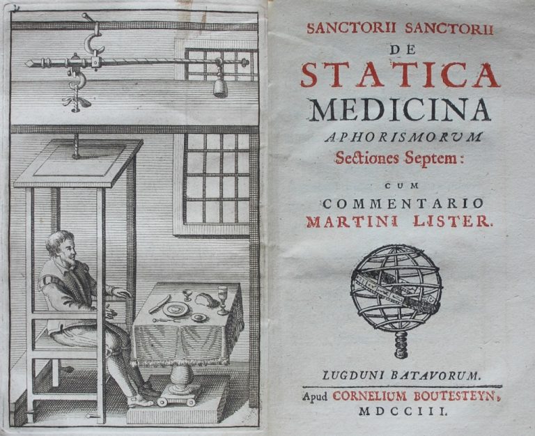 Santorio on the 6 Non-Naturals – The Practice of Medicine
